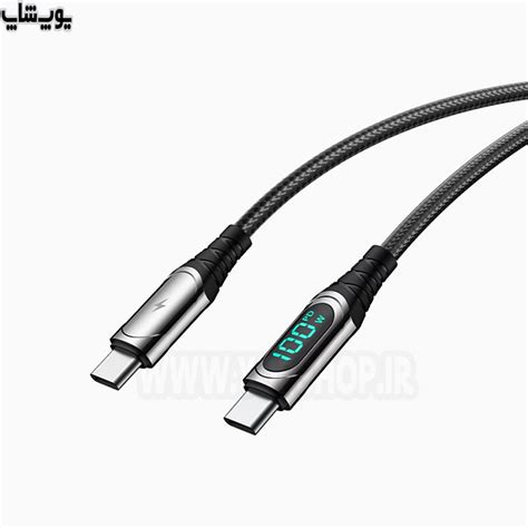 کابل شارژ تایپ C به تایپ C رسی مدل RTC P21CC یوپ شاپ