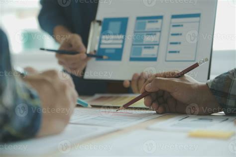 Website Designer Creative Planning Application Development Draft Sketch Drawing Template Layout