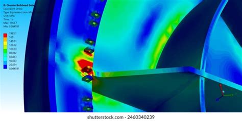 Static Structural Analysis Finite Element Analysis Stock Illustration