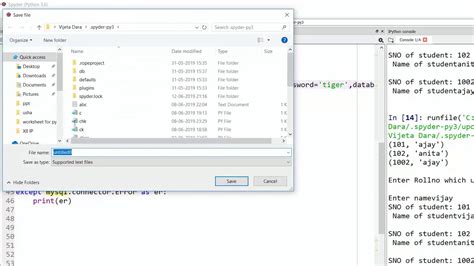Database Connectivity Between Python And Mysql Youtube