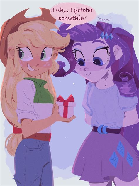 Mlp Applejack And Rarity