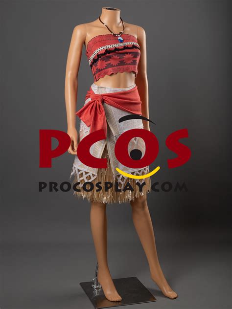 Moana Moana Cosplay Costume Napped Cloth Version Fy0137 High Quality Cosplay Costumes Online