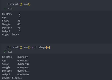 데이터 전처리 결측치 결측치 예측 모델