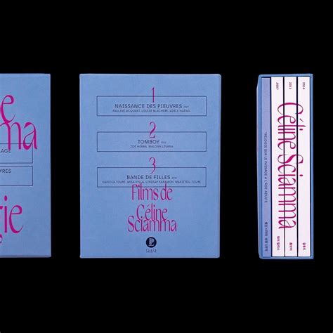 Céline Sciamma Trilogie Box Set Fonts In Use