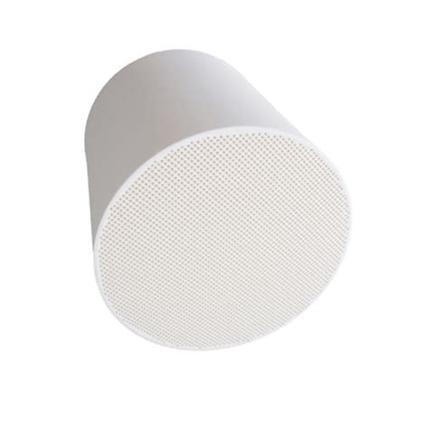 China Auto Spart Part Of Dpf Partial Flow Core Cdpf Substrate Wall Flow Trap Ceramic Monolith
