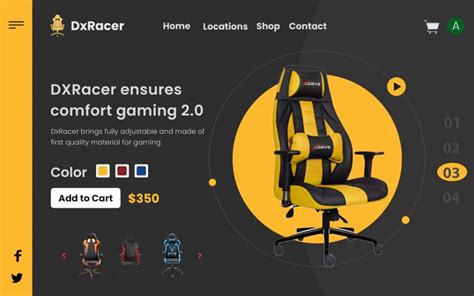 ayesha habib on linkedin webdesign uiux gaming dxracer graphicdesign
