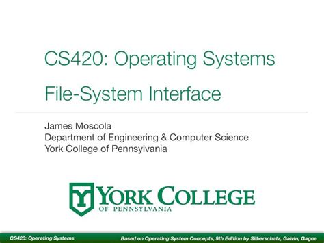 pdf cs420 operating systems file system interface20 file · cs420