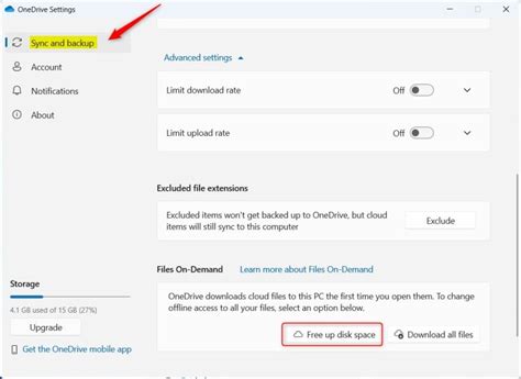 Free Up Disk Space with OneDrive in Windows 11 - Geek Rewind
