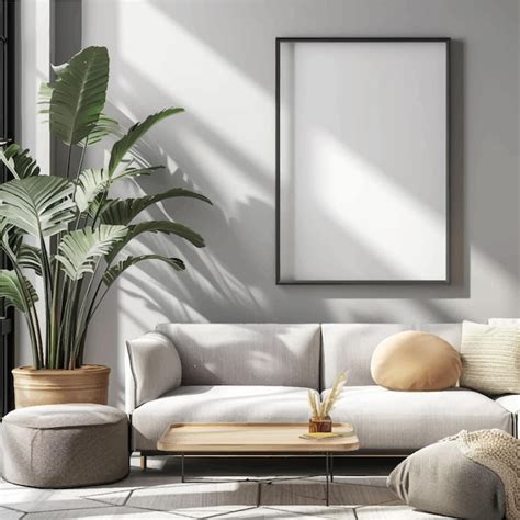 Lounge Living Room Picture Render Carpet Minimal Couch Living Sofa