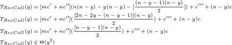 Algorithm Analyzing An Exponential Recursive Function Stack Overflow