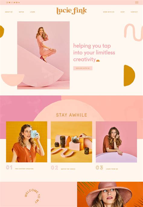 Bright Colorful Custom Squarespace Web Design Artofit