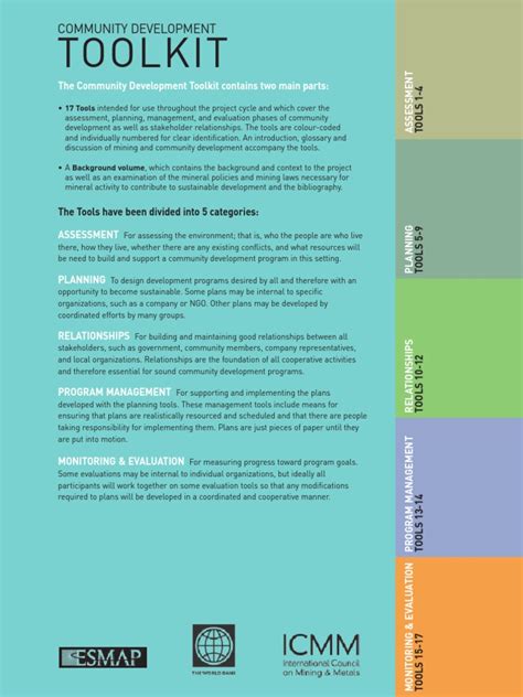 Community Development Toolkit Pdf Mining Community