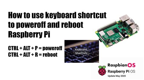Raspberry Pi 4 Shutdown And Reboot Keyboard Shortcut Youtube