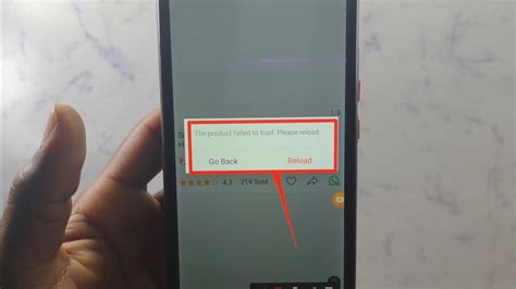 How To Fix The Product Failed To Load Please Reload Problem Solve In Shopee App YouTube
