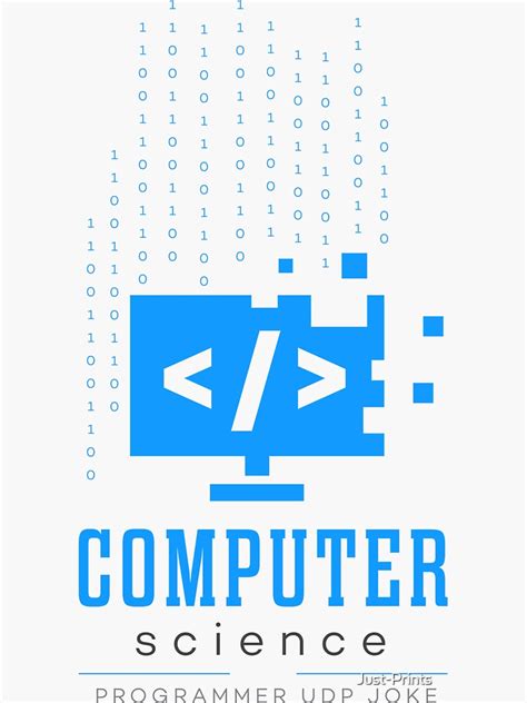 Computer Science Programmer Udp Joke Sticker For Sale By Just Prints