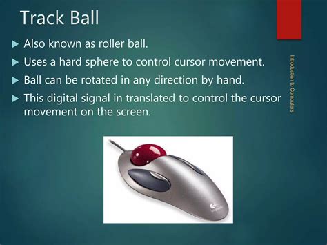 Computer Fundamentals Input And Output Devices Ppt Computer