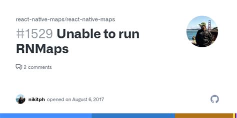 Unable To Run Rnmaps Issue React Native Maps React Native Maps Github