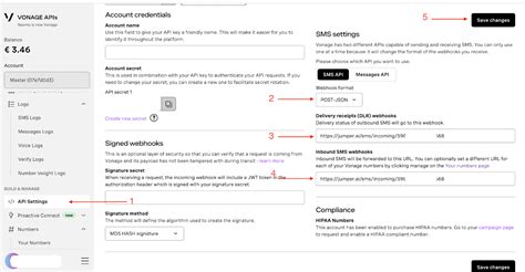Connecting Sms To Jumperai Vonage Api Support