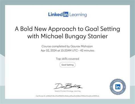 Gaurav Mahajan On Linkedin Certificate Of Completion