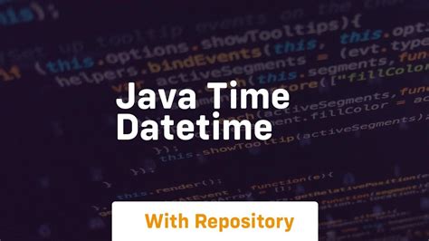 Java Time Datetime Youtube