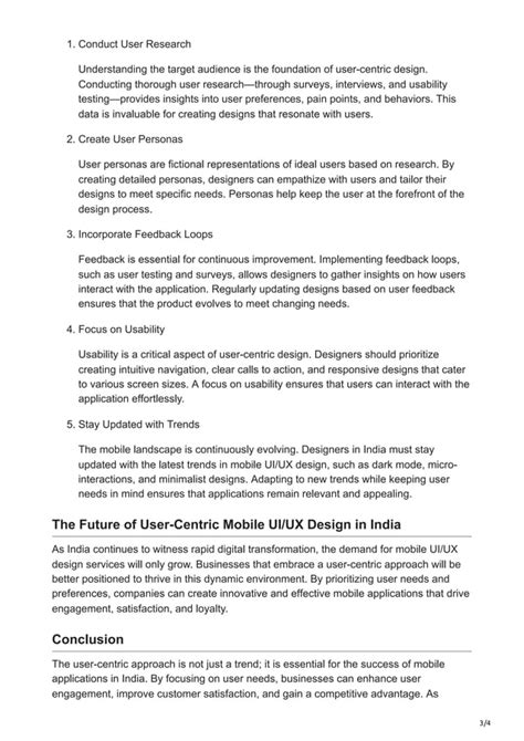 User Centric Approach Mobile Ui Ux Design Services In Indiapdf