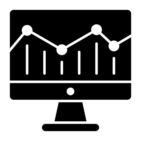 Online Data Chart Icon In Modern Style 40204934 Vector Art At Vecteezy
