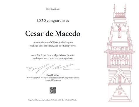 Completed Cs50 Course With Great Learning Cesar Macedo Posted On The Topic Linkedin