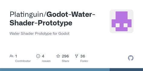 GitHub Platinguin Godot Water Shader Prototype Water Shader Prototype For Godot