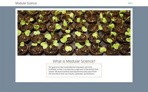 Modular Science Company Information Ycdb The Y Combinator Database
