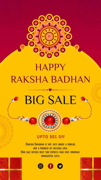 Happy Raksha Bandhan Offer Post