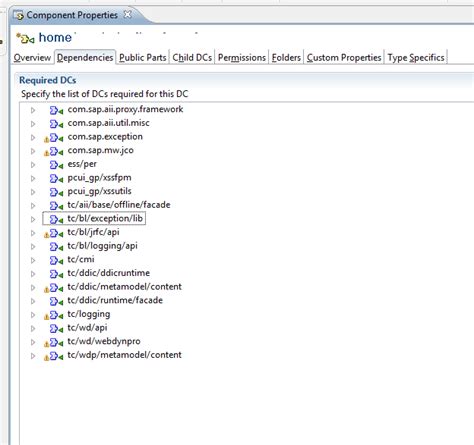 Migration Of Web Dynpro Java Dcs From 70 To 731 Sap Community