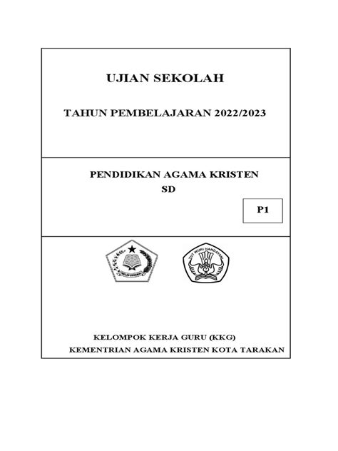 Sampul Dan Soal Us Thn 2022 2023 Pdf