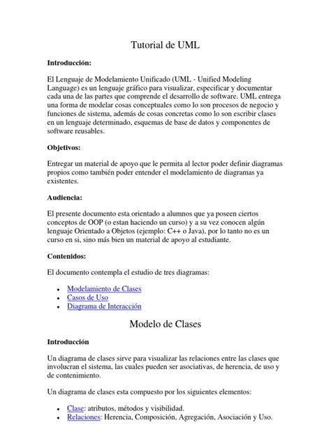 PDF Tutorial De UML Pdf DOKUMEN TIPS