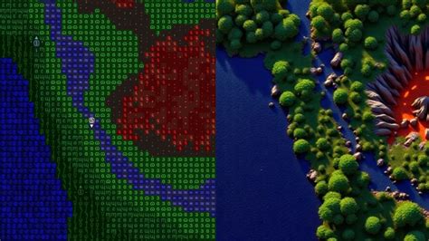 Ai Converts Ascii Game To Real Time Ai Rendered Graphics Thunder Lizard Ascii Visuals