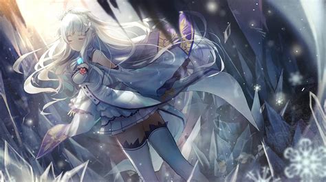 Emilia Re Zero Live Wallpaper Moewalls