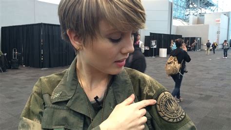 We Caught Actor Nicki Clyne At New York Comic Con In Her Full Callandra