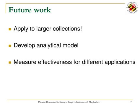 Ppt Pairwise Document Similarity In Large Collections With Mapreduce