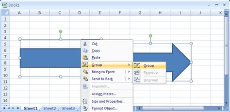 Rotate Or Flip An Object Using Preset Increments Shape Object Group