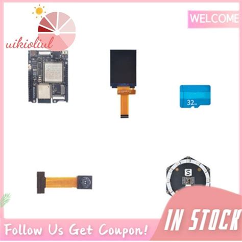 Uikioliu บอรดทดลอง ESP AI หนาจอ นว การด TF G กลอง G ไมโครโฟน สาหรบ Maix