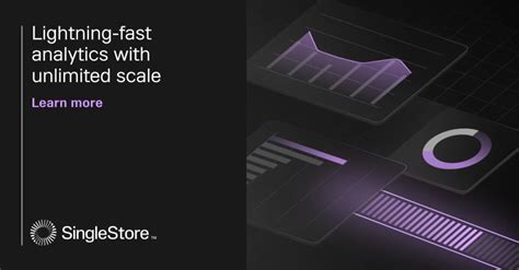 Singlestore On Linkedin What Does Lightning Fast Analytics At