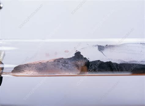 Copper Formed By Oxide Reduction Stock Image A Science Photo Library