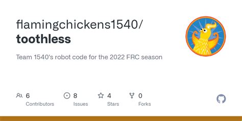GitHub Flamingchickens Toothless Team S Robot Code For The FRC Season