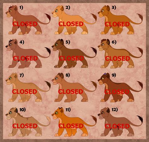 [closed] Tlk Adoptables By Alfredhawk On Deviantart