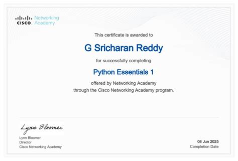 Python Ciscoacademy Programming Coding Lifelonglearning G