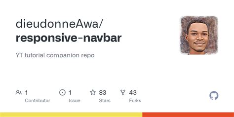 Github Dieudonneawa Responsive Navbar Yt Tutorial Companion Repo