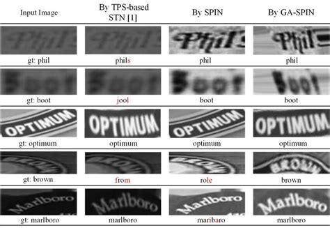Examples Of The Image Rectification Effects And The Recognition Download Scientific Diagram
