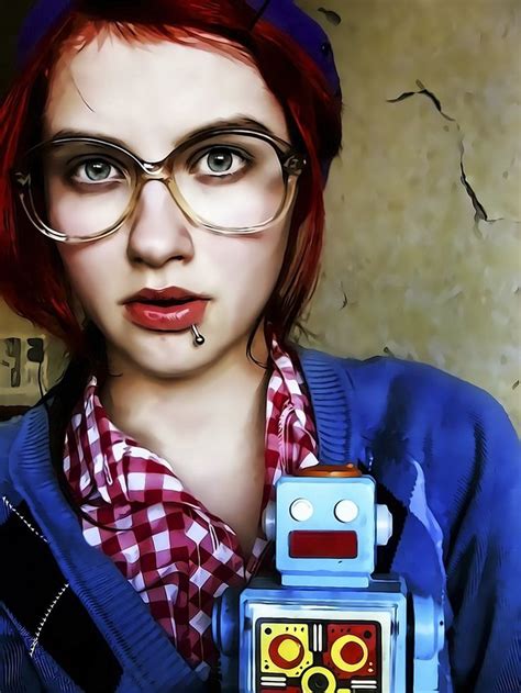 Retro Nerd By Donvito62 On Deviantart Nerd Fashion Girls With