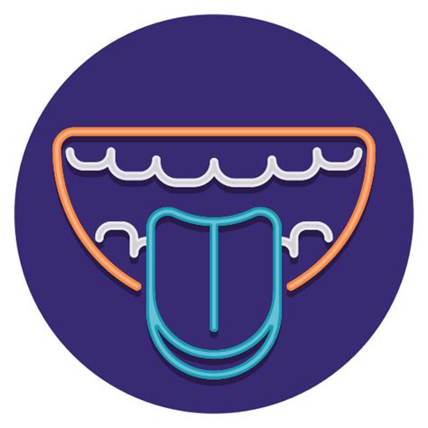 Mouth Flaticons Flat Circular Icon