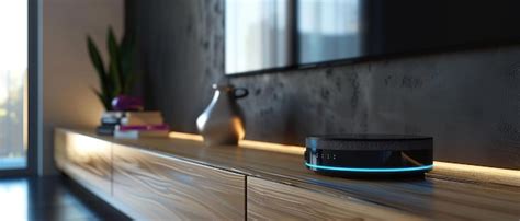 Voicecontrolled Smart Home Entertainment System Premium Ai Generated