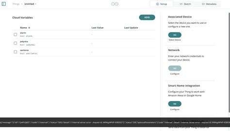 Problem With Arduino Server Cloud IoT Arduino Forum